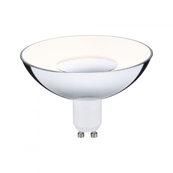 LED Reflektor 3-Step-Dim GU10 230V 360lm 4,9W 3000K dimmbar Silber/Weiß