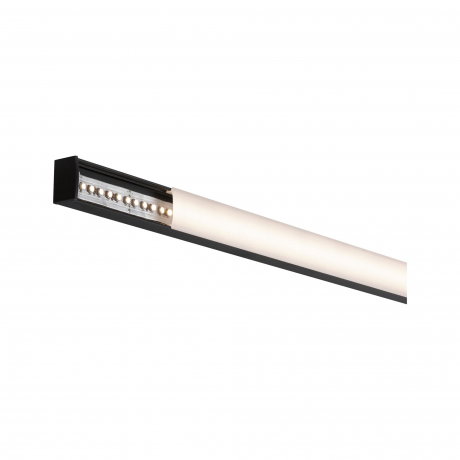 LED Strip profile Square 2m Black