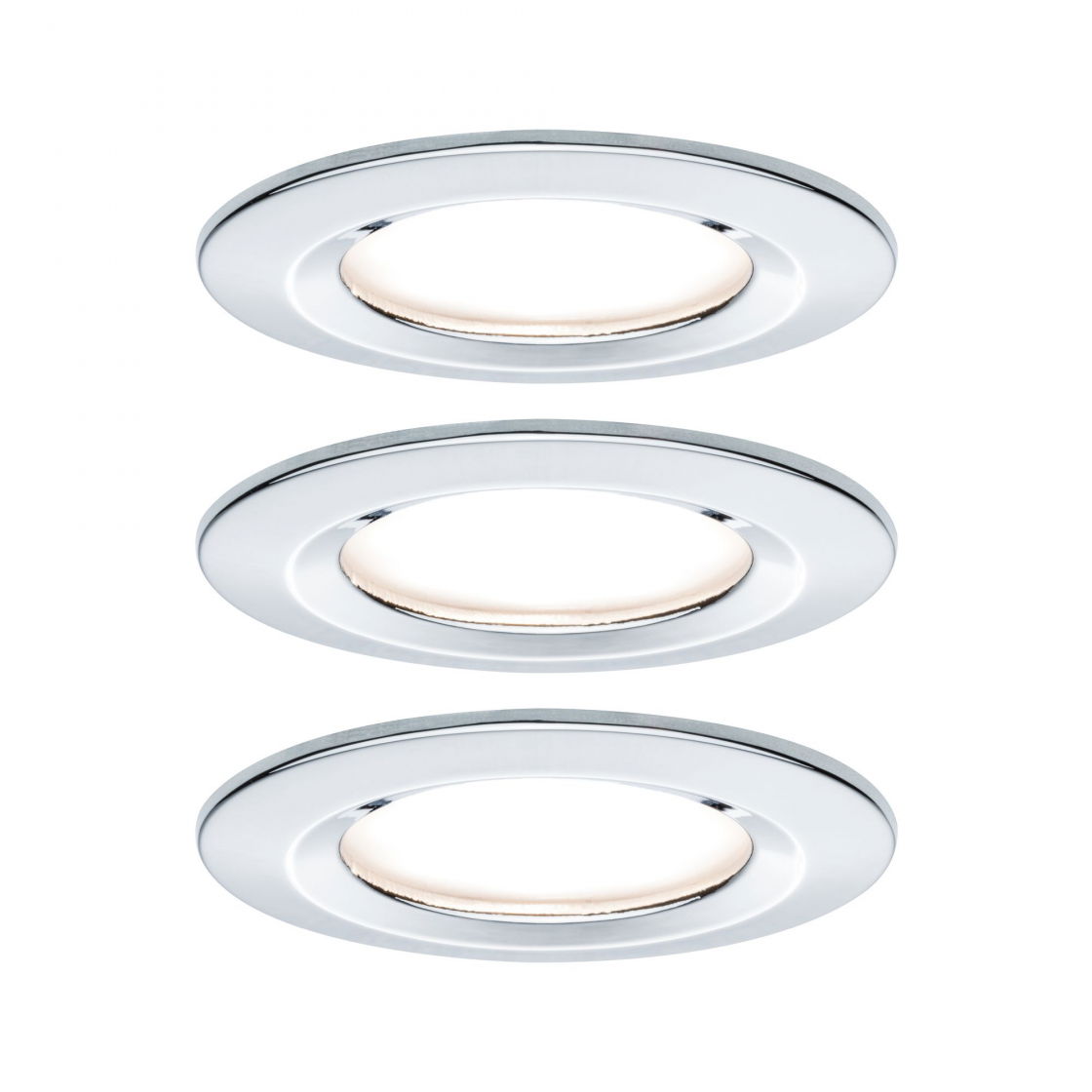 Led Einbauleuchte 3 Step Dim Nova Basisset Starr Ip44 Rund 78mm Gu10