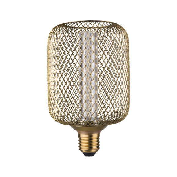 Metallic Glow Standard 230V LED Leuchtmittel Zyl E27 Spiral 200lm 4,2W ...